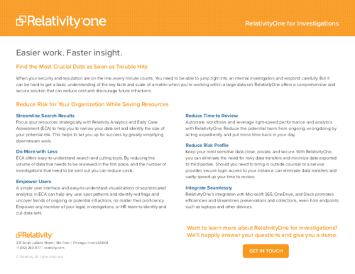 Relativity Reviews 2025: Details, Pricing, & Features | G2