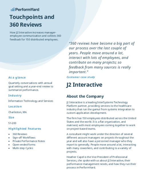 PerformYard Performance Management Reviews 2025: Details, Pricing ...