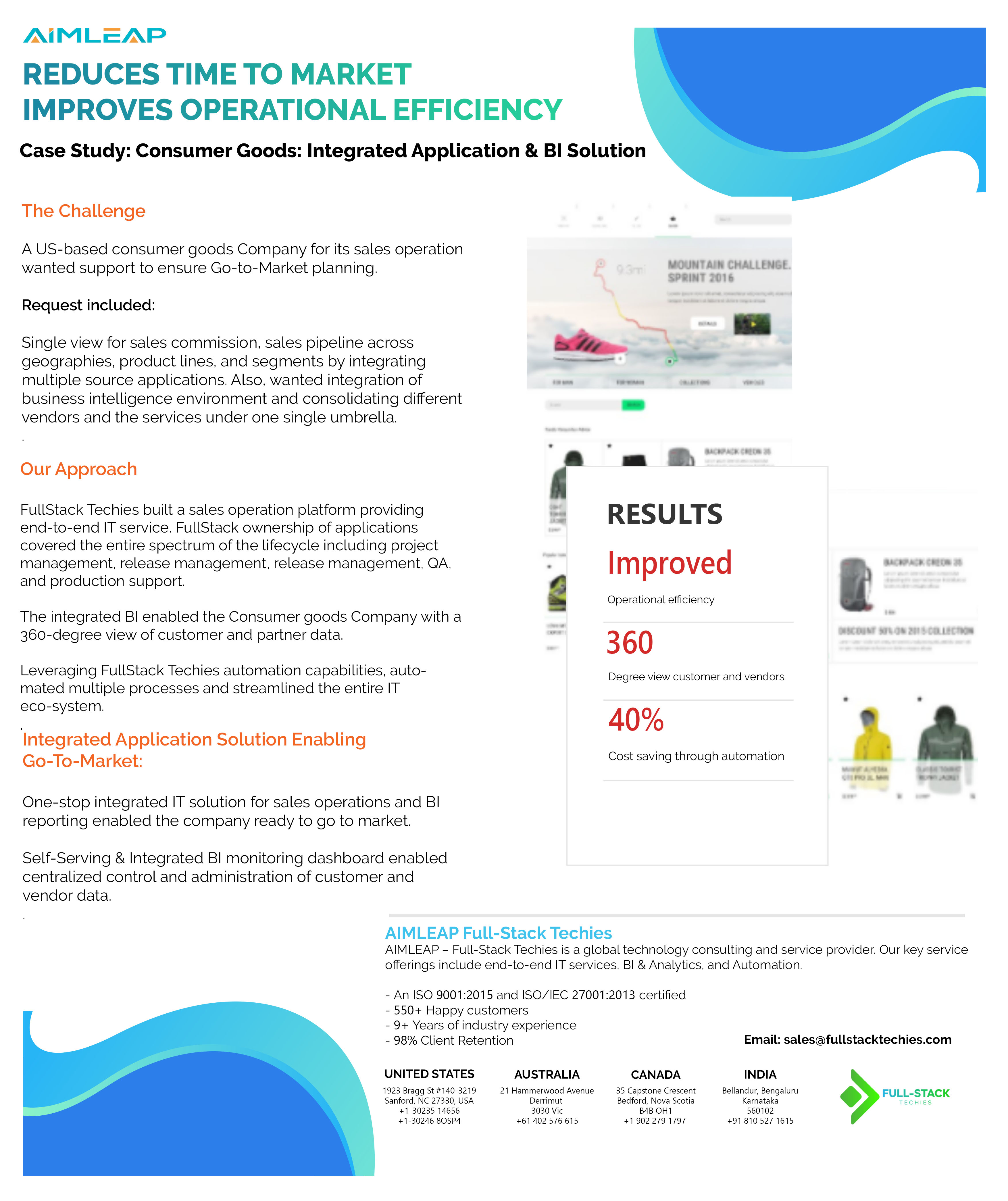 AIMLEAP Full-Stack Techies Reviews 2022: Details, Pricing, & Features | G2