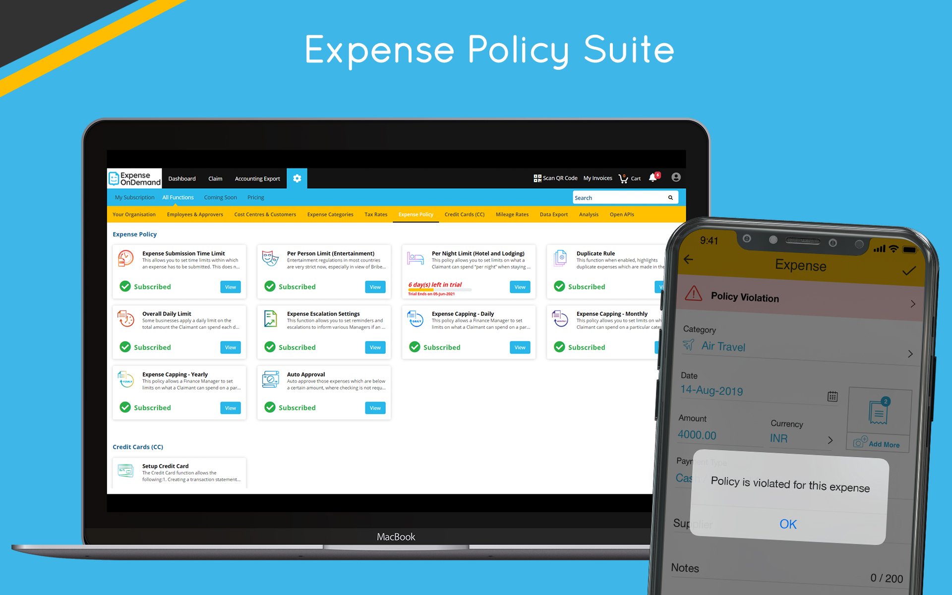 ExpenseOnDemand - Employee Expense Management App Reviews 2022: Details ...