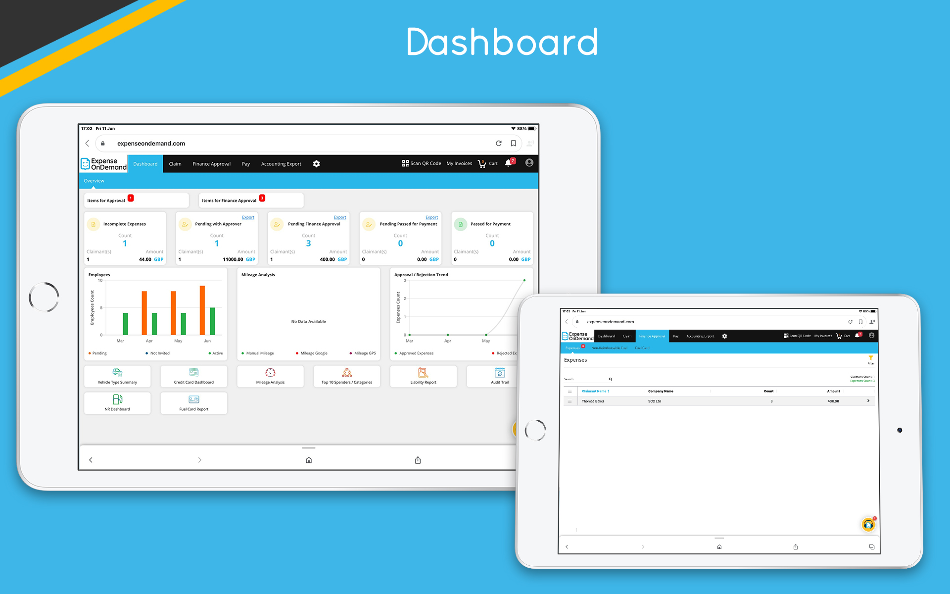 ExpenseOnDemand - Employee Expense Management App Reviews 2022: Details ...
