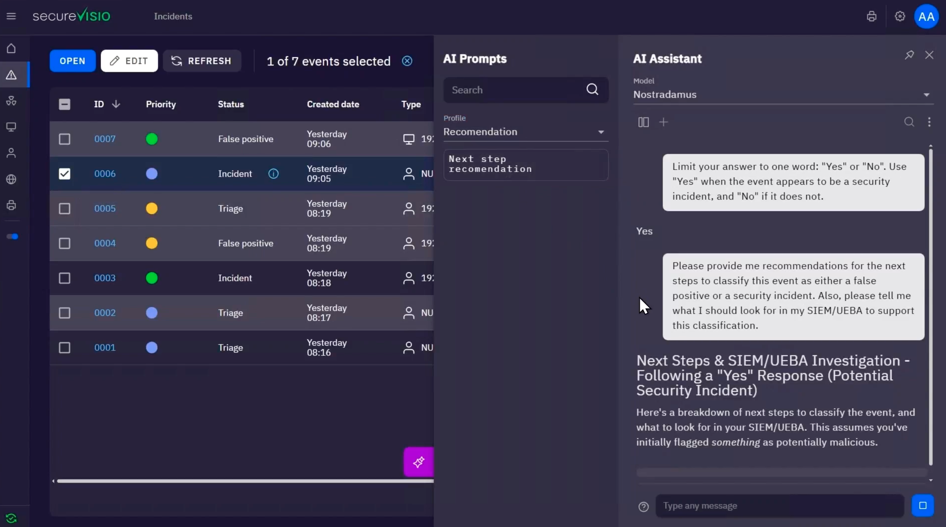 SecureVisio platform (SIEM, SOAR, UEBA, VM, AI SOC) Reviews 2026 ...