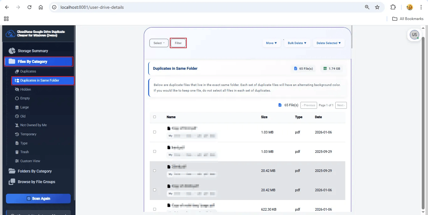 CloudXena Google Drive Duplicate Cleaner Tool Reviews 2026: Details ...
