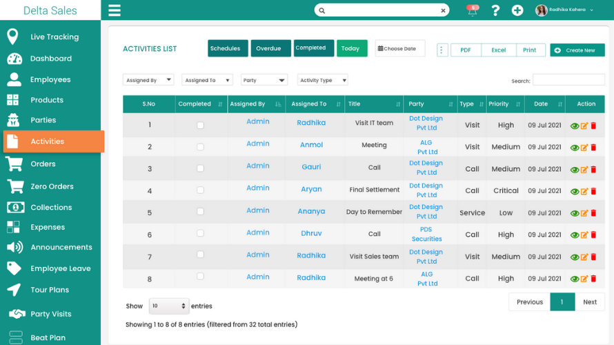 Delta Sales App - Sales Tracking, Field Sales Automation and Employee ...