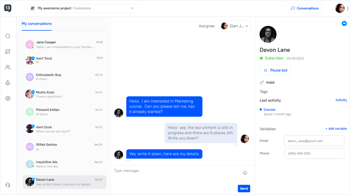 13Chats Reviews 2024: Details, Pricing, & Features | G2