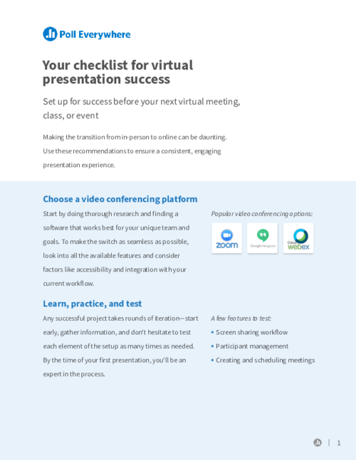 Poll Everywhere Reviews 2022: Details, Pricing, & Features | G2