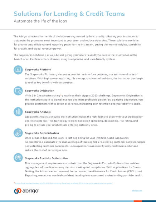 Sageworks Lending Reviews 2022: Details, Pricing, & Features | G2