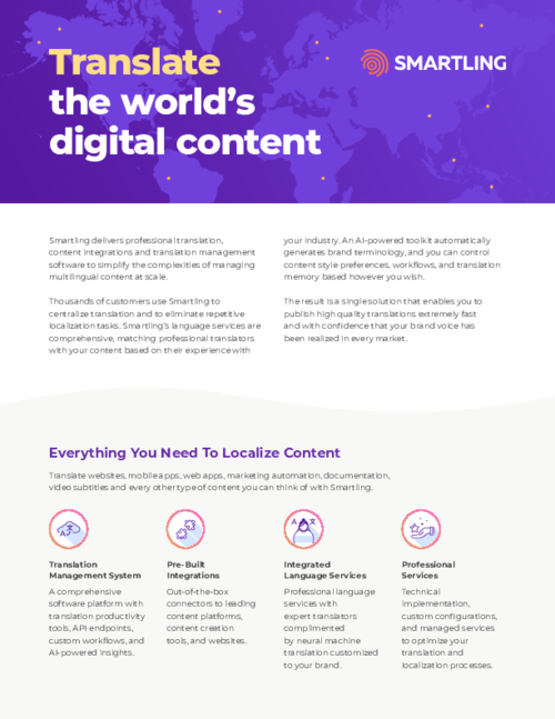 Smartling Reviews 2025: Details, Pricing, & Features | G2