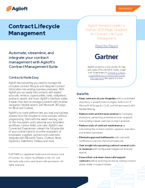 Agiloft Contract Management Suite Reviews 2022: Details, Pricing ...