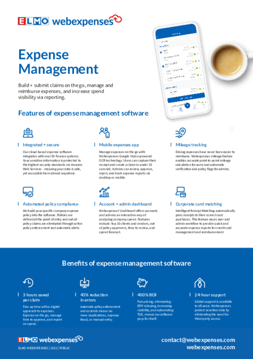 Webexpenses Reviews 2023: Details, Pricing, & Features | G2