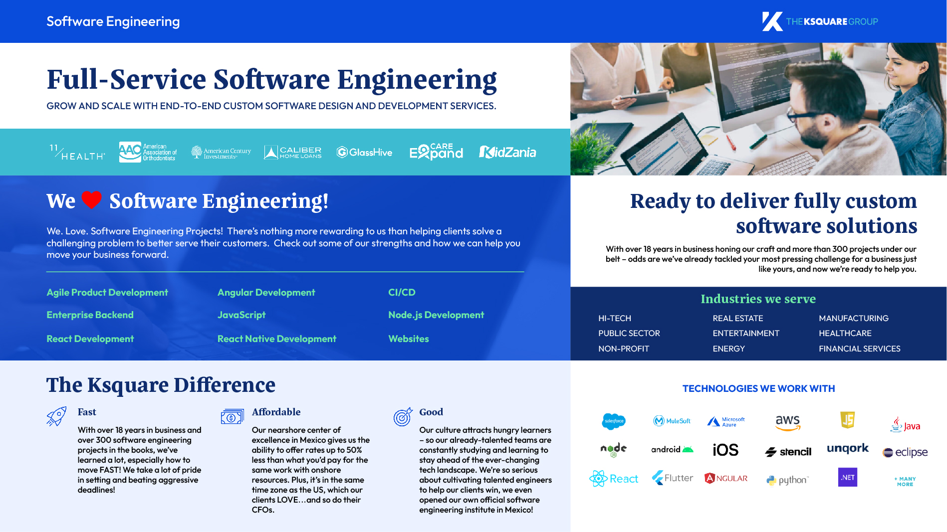 The Ksquare Group IT Services Reviews 2025: Details, Pricing ...