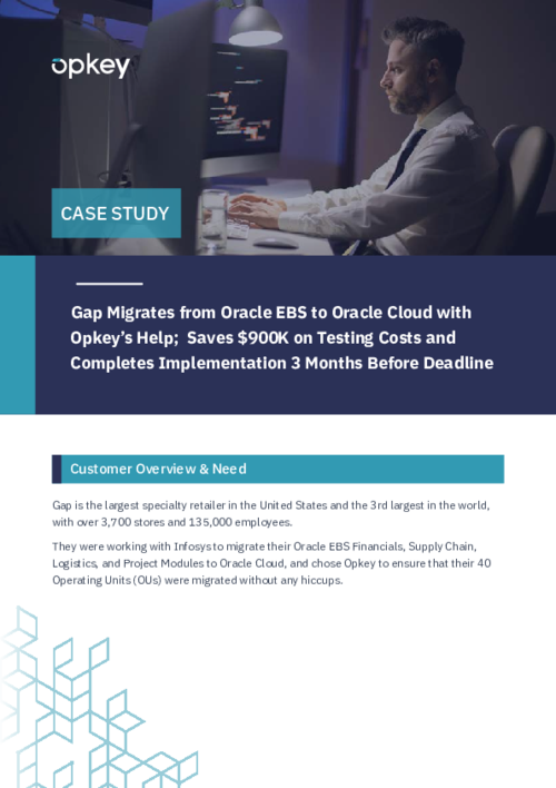 Opkey Reviews 2022: Details, Pricing, & Features | G2