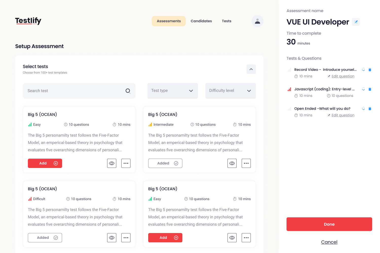 Testlify Reviews 2024: Details, Pricing, & Features | G2