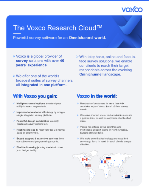 Voxco Survey Platform Reviews 2023: Details, Pricing, & Features | G2