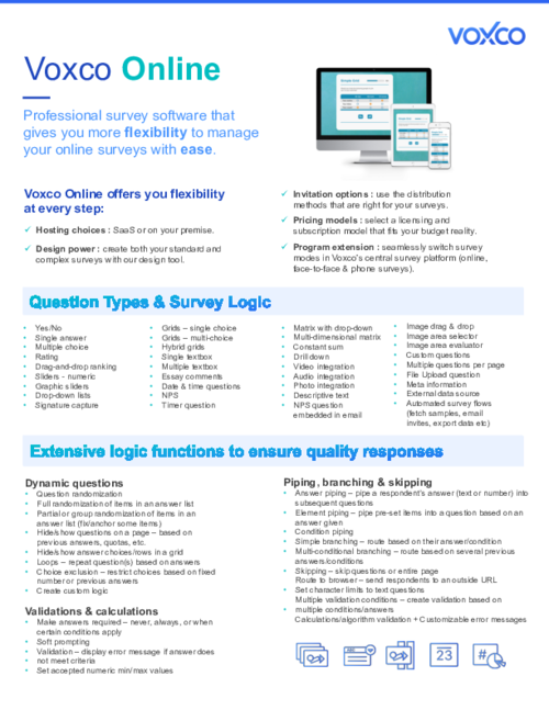 Voxco Survey Platform Reviews 2023: Details, Pricing, & Features | G2