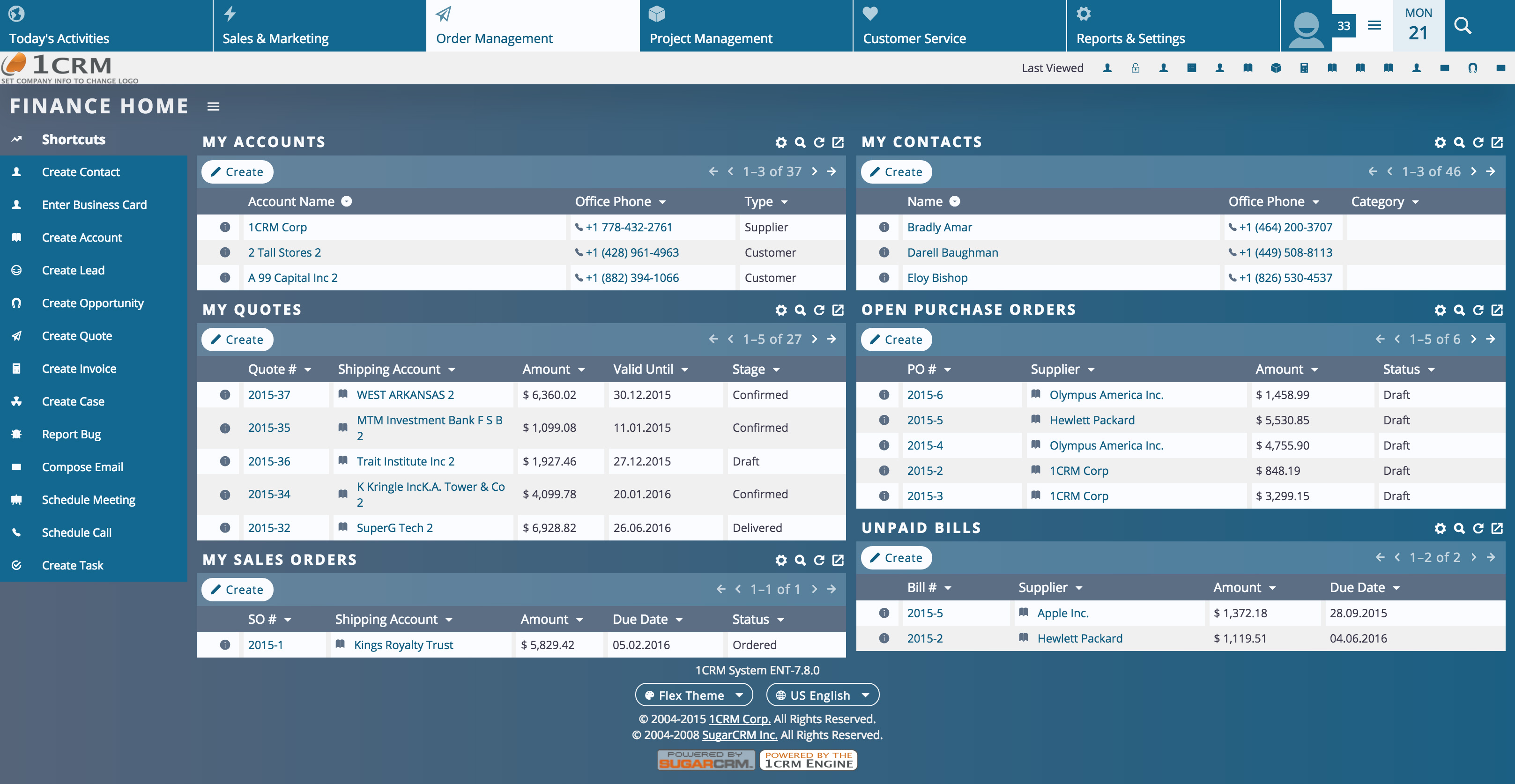 1CRM Reviews 2024: Details, Pricing, & Features | G2