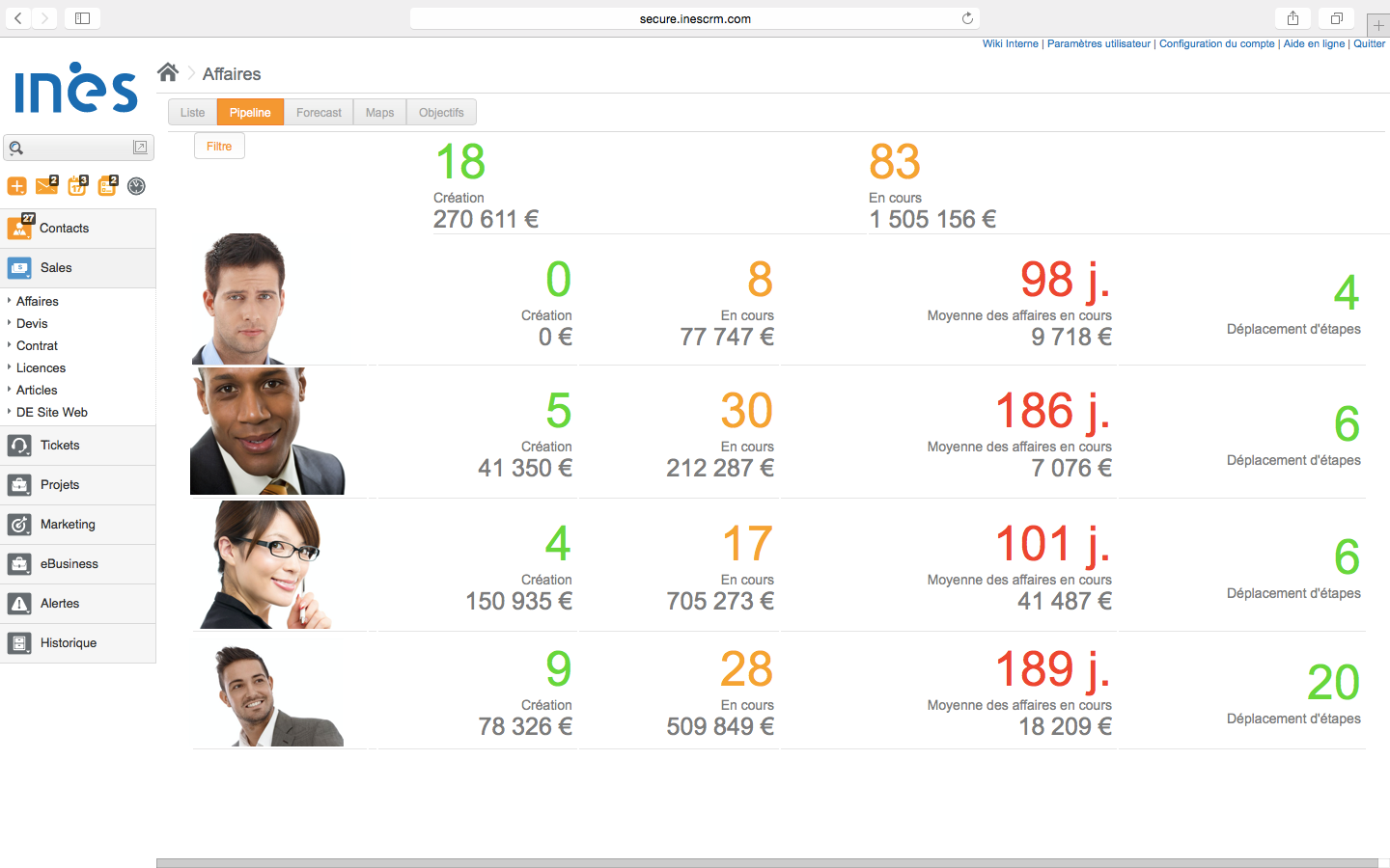 Ines CRM, an Efficy company Reviews 2025: Details, Pricing, & Features | G2