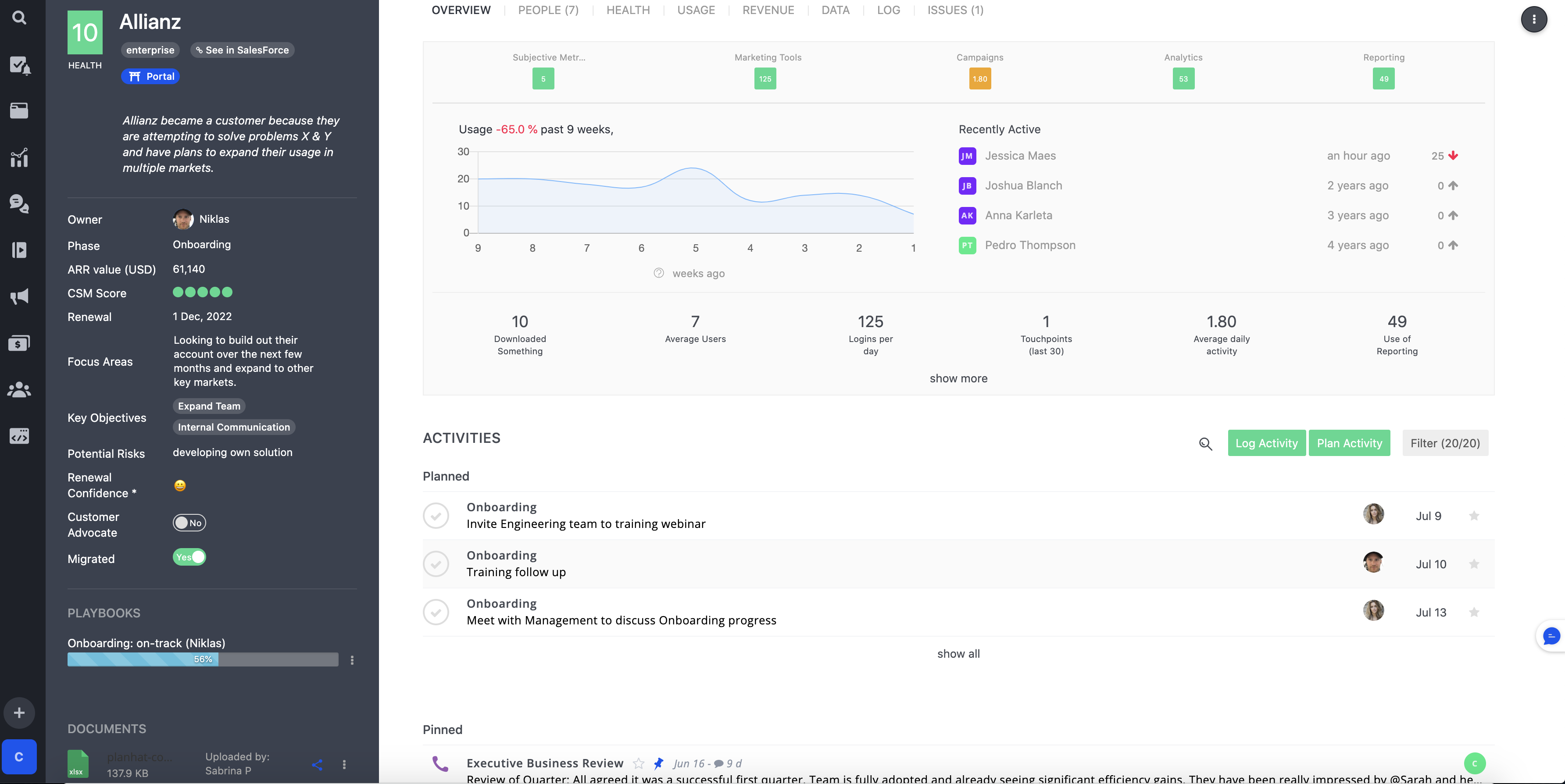 Planhat Reviews 2022: Details, Pricing, & Features | G2