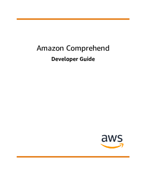 Amazon Comprehend Reviews 2019: Details, Pricing, & Features | G2