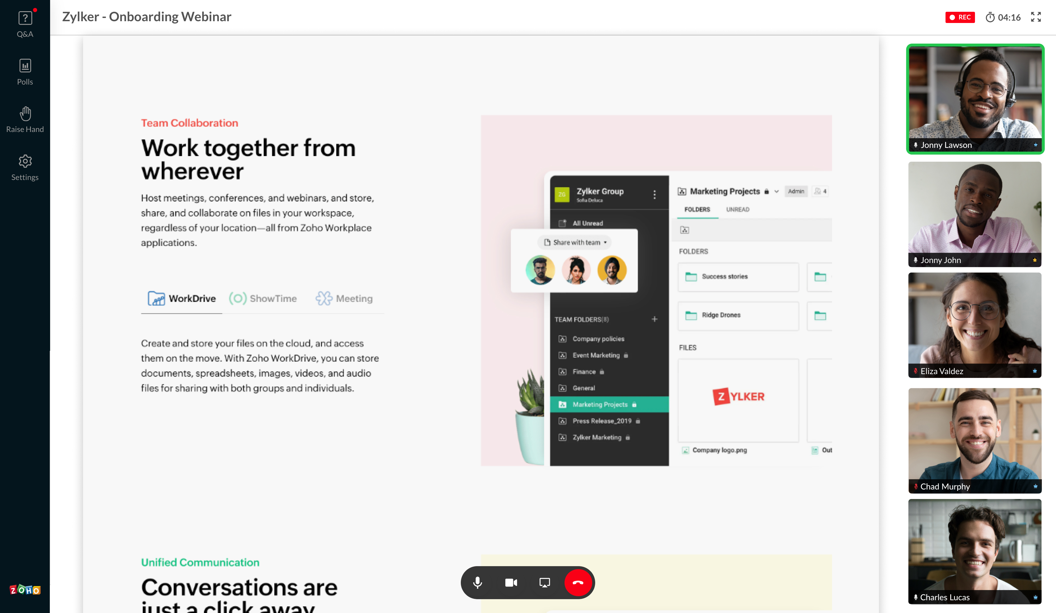 Zoho Meeting Reviews 2021: Details, Pricing, & Features | G2