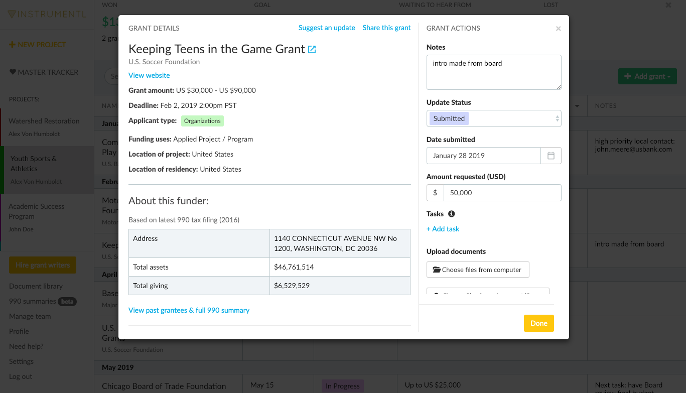 Instrumentl Reviews 2024: Details, Pricing, & Features | G2