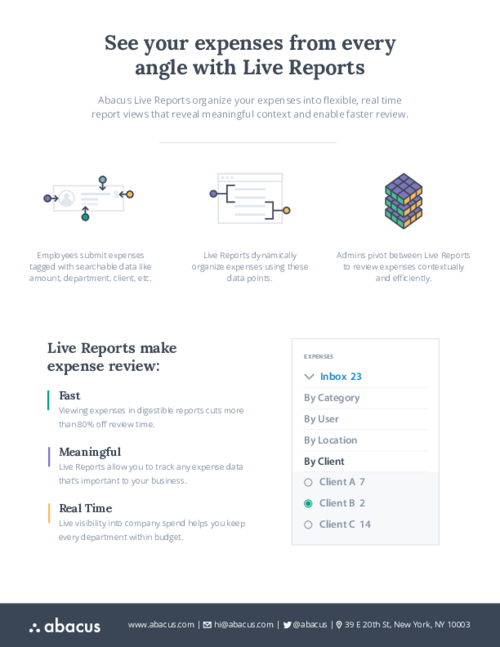 Emburse Spend (formerly Abacus) Reviews 2025: Details, Pricing ...