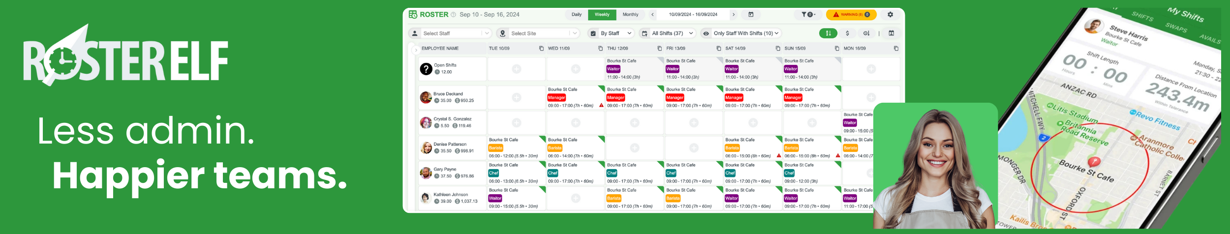 RosterElf Pros and Cons | User Likes & Dislikes