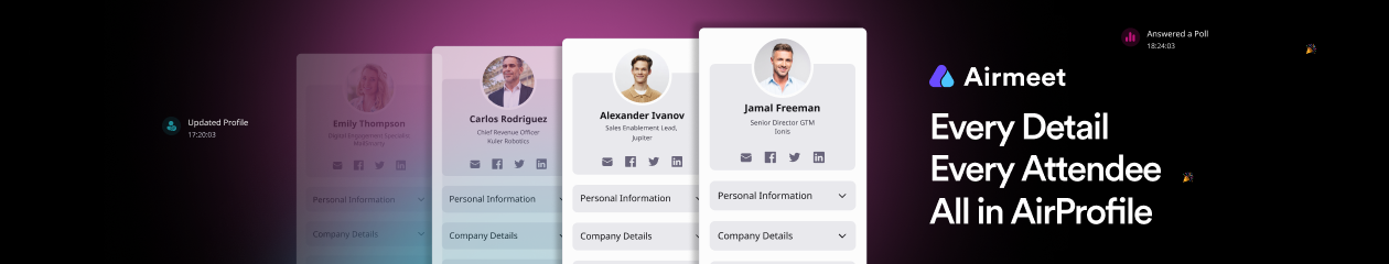 Airmeet - Virtual Events & Webinar Platform Reviews 2025: Details, Pricing, & Features | G2