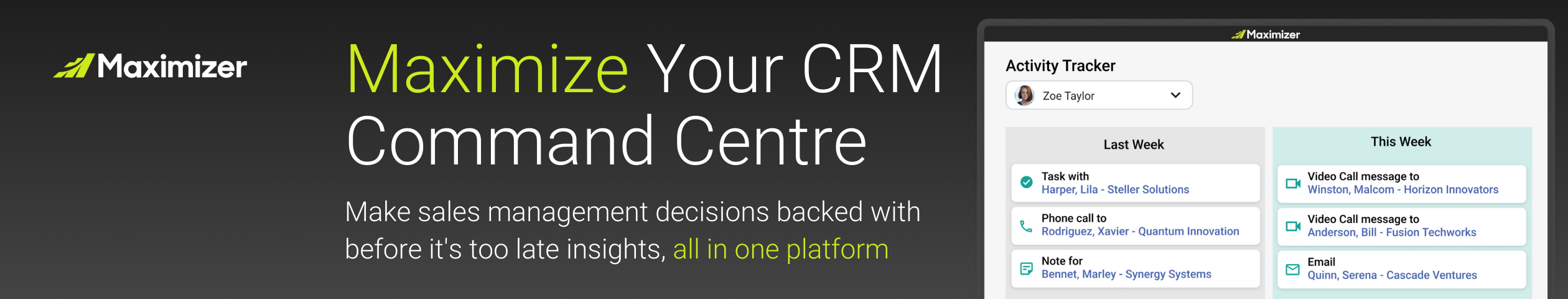 Maximizer Features | G2