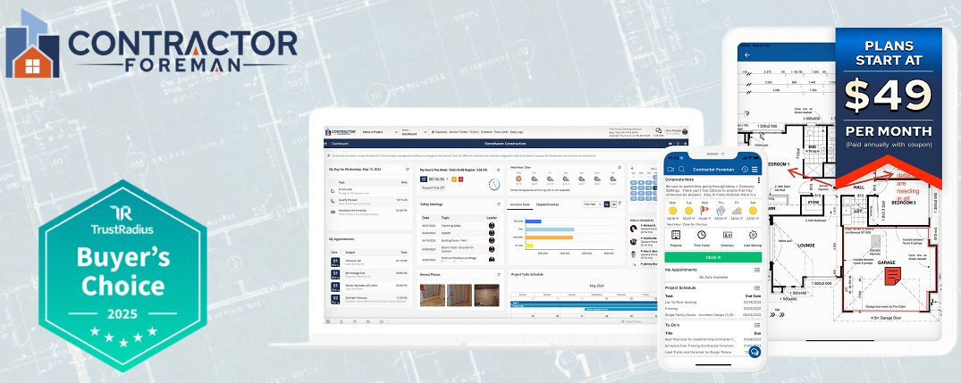 Contractor Foreman Reviews 2025: Details, Pricing, & Features | G2