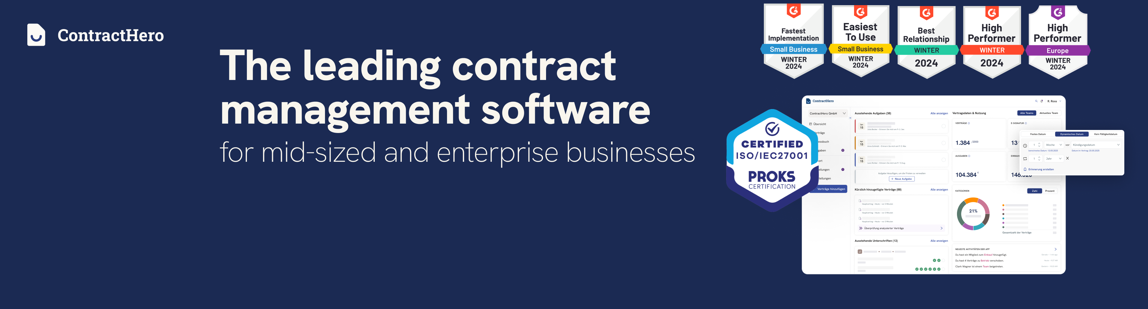 ContractHero Features | G2