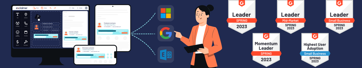 Exclaimer Features | G2