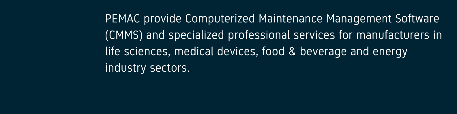 PEMAC Assets Features | G2