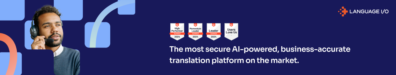 Language I/O Features | G2