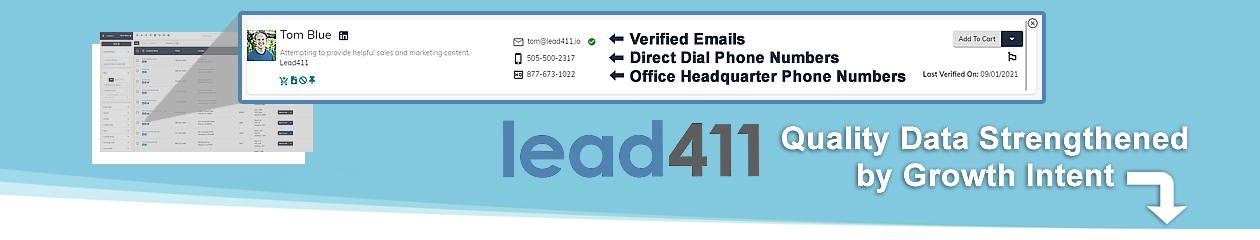 Lead411 Reviews 2022: Details, Pricing, & Features | G2