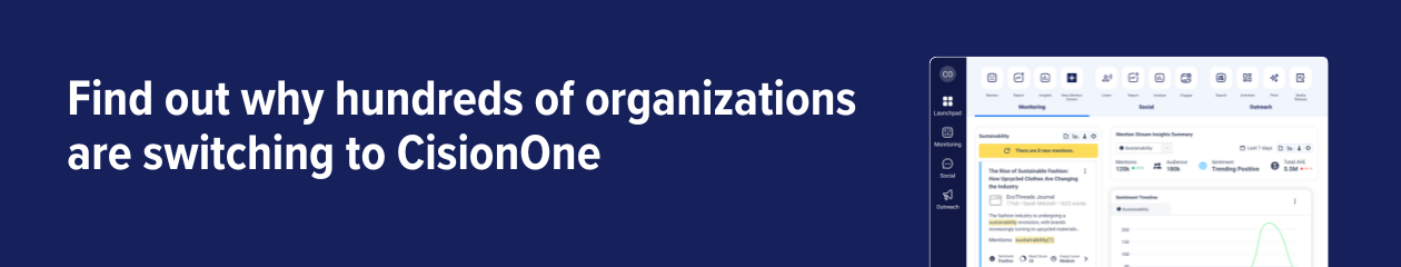 CisionOne Reviews 2025: Details, Pricing, & Features | G2