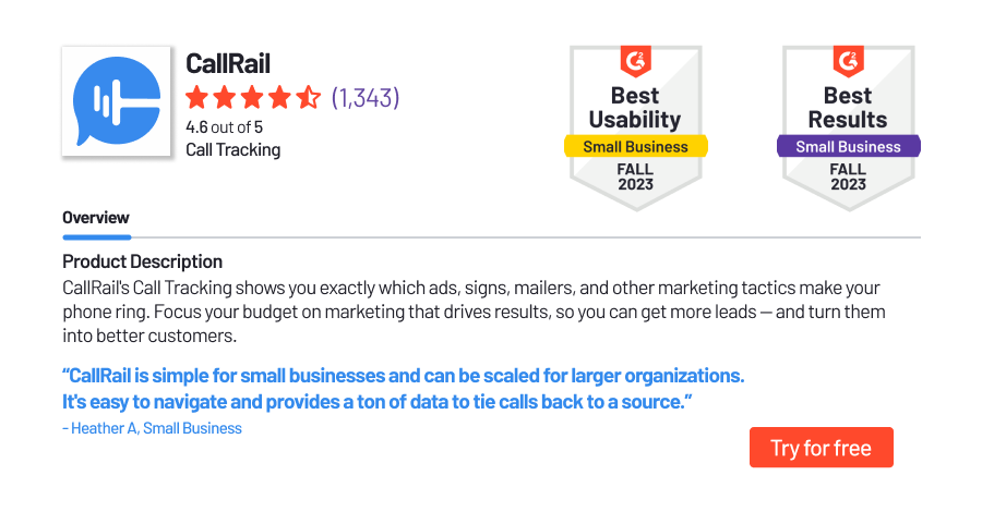 Best Inbound Call Tracking Software in 2023: Compare 120+ | G2