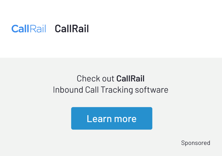 Infinity Call Tracking Features | G2