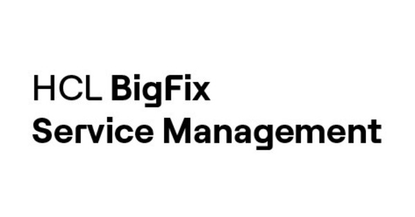 HCL BigFix Service Management Pricing