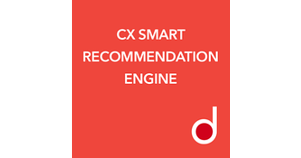 CX Smart Recommendation Engine Reviews 2026: Details, Pricing ...