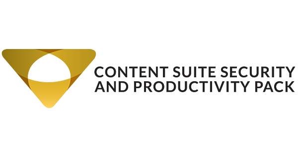 Content Suite Security and Productivity Pack Pricing
